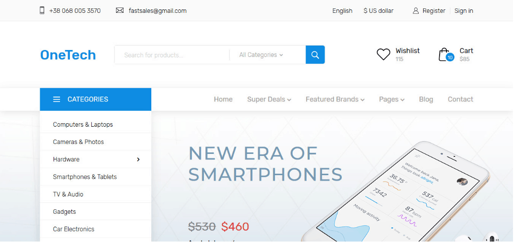 10 Free Bootstrap eCommerce Templates(Eye-Catching) - WpthemesGrid