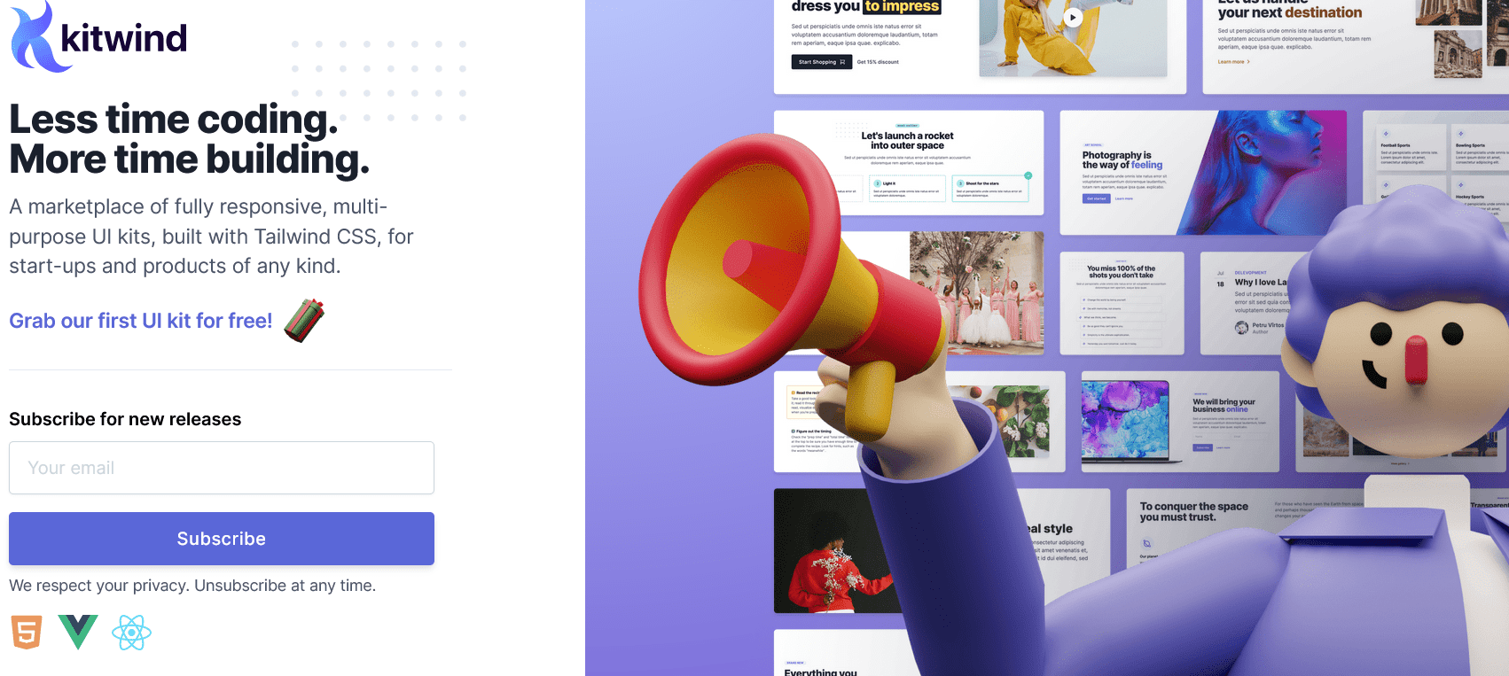 9 best Tailwind CSS Free & Premium UI kit & components (2022 ...